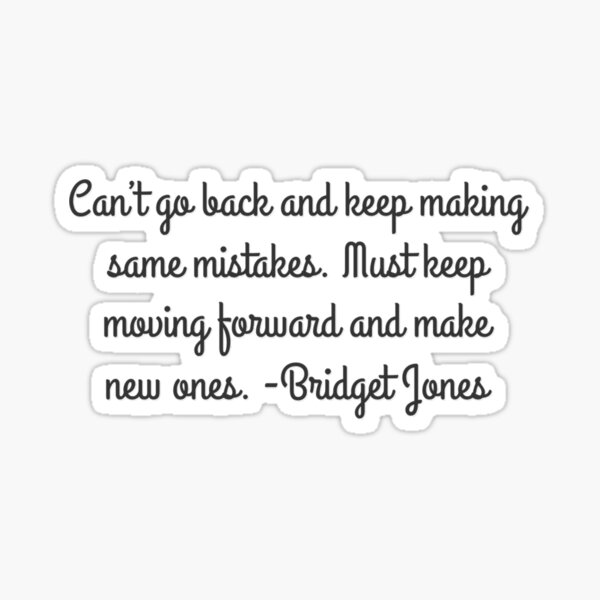 "Bridget Jones" Sticker by moviesANDmovies | Redbubble