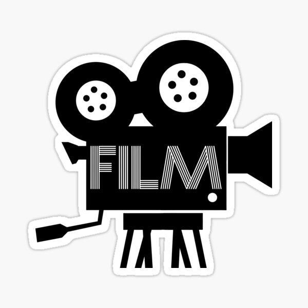 "Film Camera" Sticker for Sale by DusicaP | Redbubble