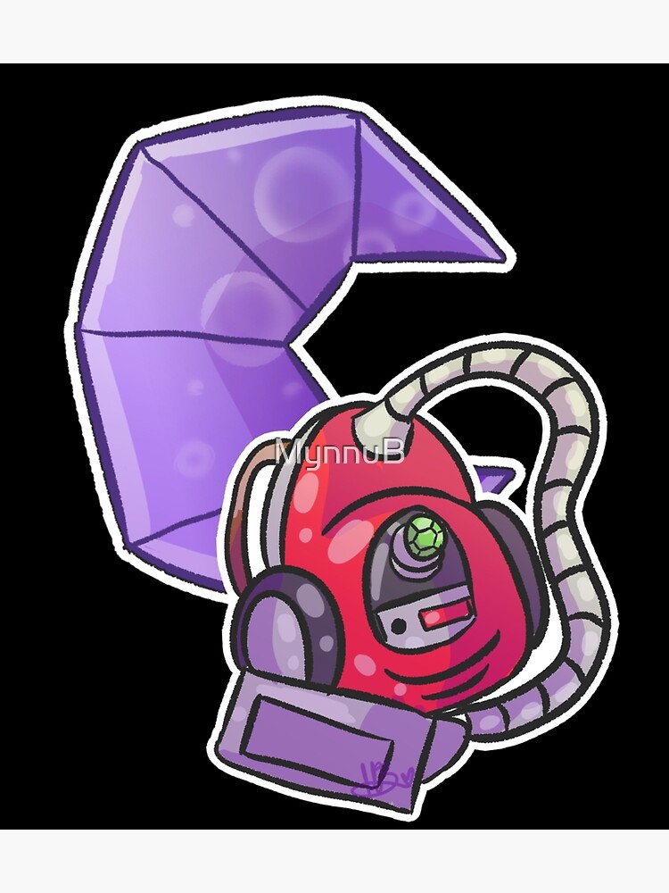 "Poltergust + Dark Moon" Poster by MynnuB | Redbubble