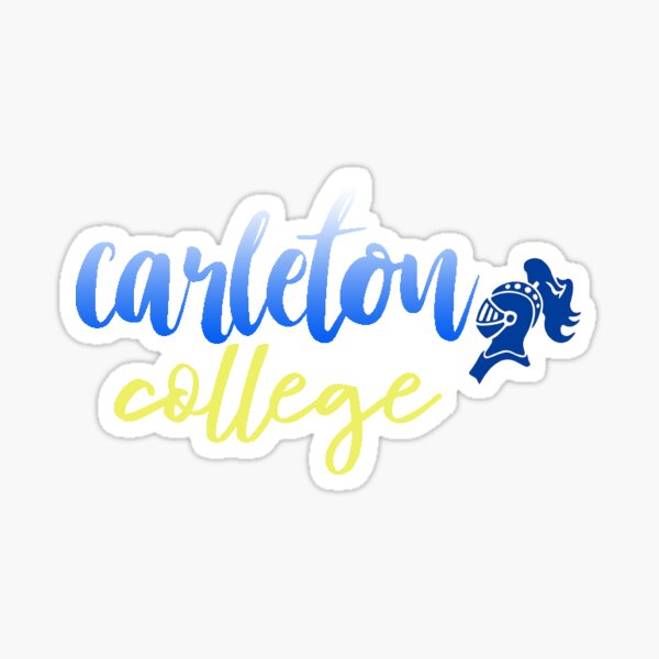 "Carleton College Sticker" Sticker by brookea222 | Redbubble
