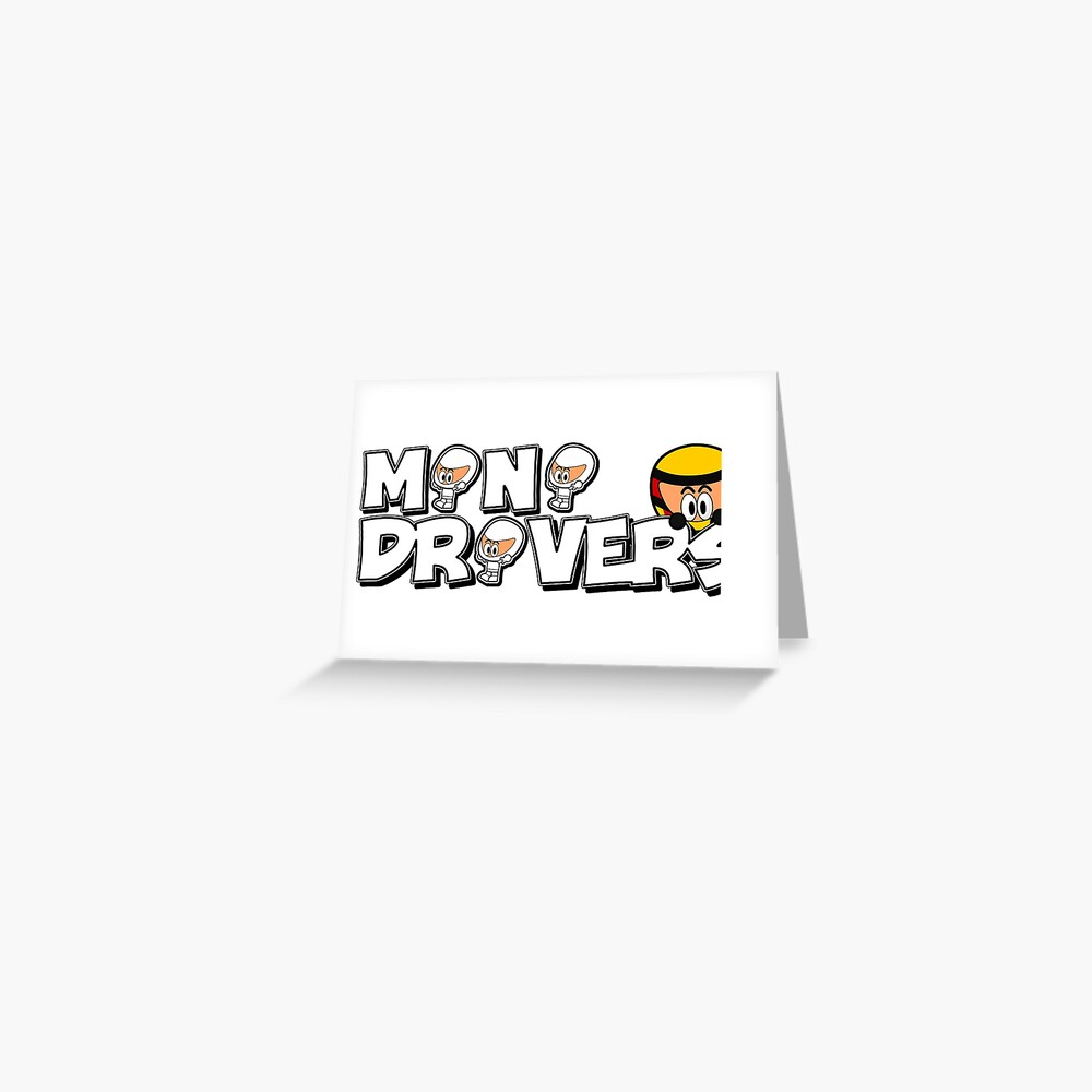 "MiniDrivers - Logo" Greeting Card for Sale by officialminis | Redbubble