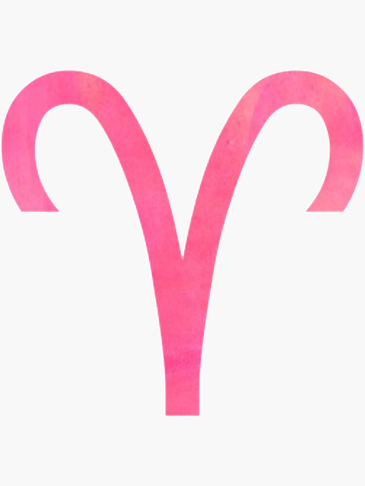 "aries symbol" Sticker by anna-2 | Redbubble