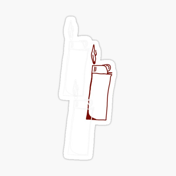 "lighters" Sticker for Sale by FKstudios | Redbubble
