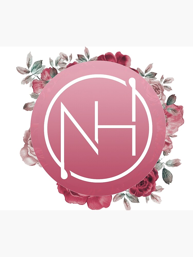 "Pink Niall Horan Logo with Flowers" Throw Blanket for Sale by nidoklng ...