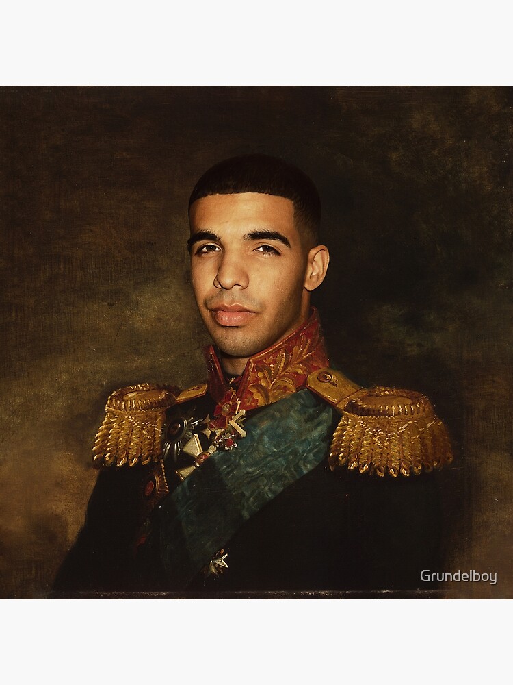 "Drake - Satirical portrait " Poster by Grundelboy | Redbubble