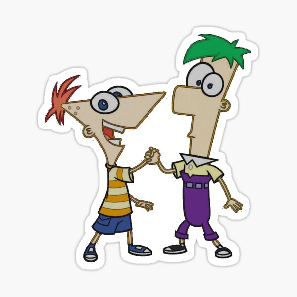 Phineas And Ferb Stickers | Redbubble