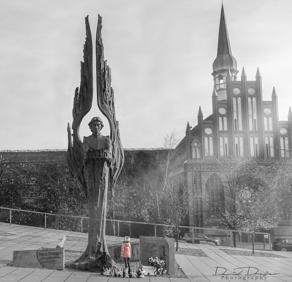 "Angel and little girl" by David Drejer | Redbubble