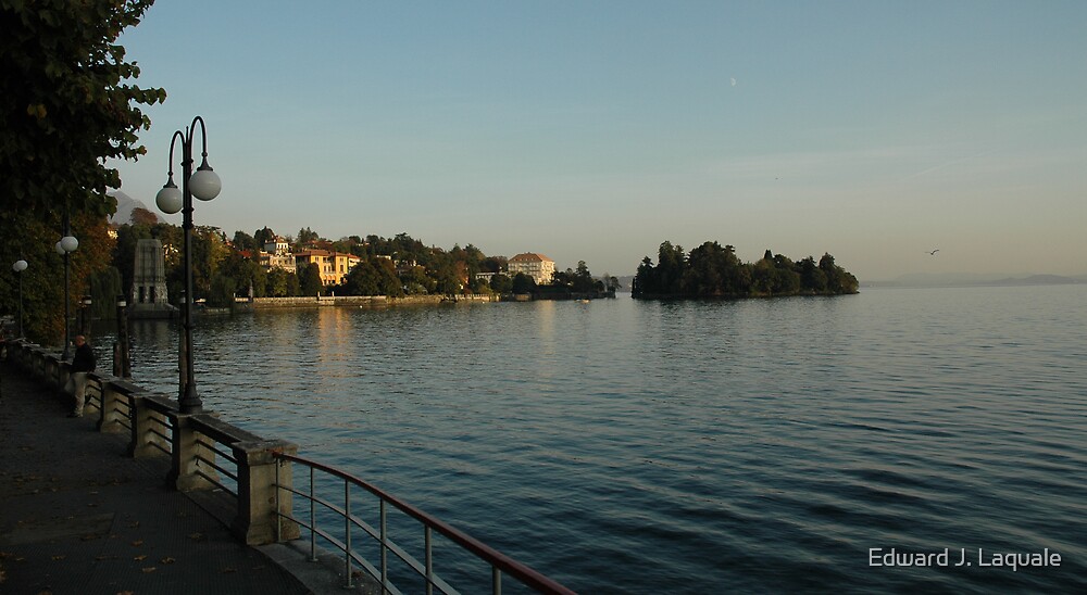 "LAKE MAGGIORE, NORTHERN ITALY " by Edward J. Laquale | Redbubble