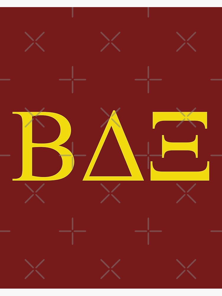 "Beta House Clean Logo" Art Board Print for Sale by mBshirts | Redbubble