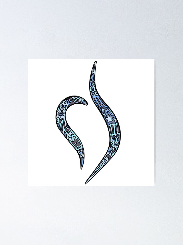 "NEDA Symbol" Poster for Sale by emcull | Redbubble