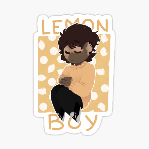 "Lemon Boy" Sticker by Maruu11 | Redbubble