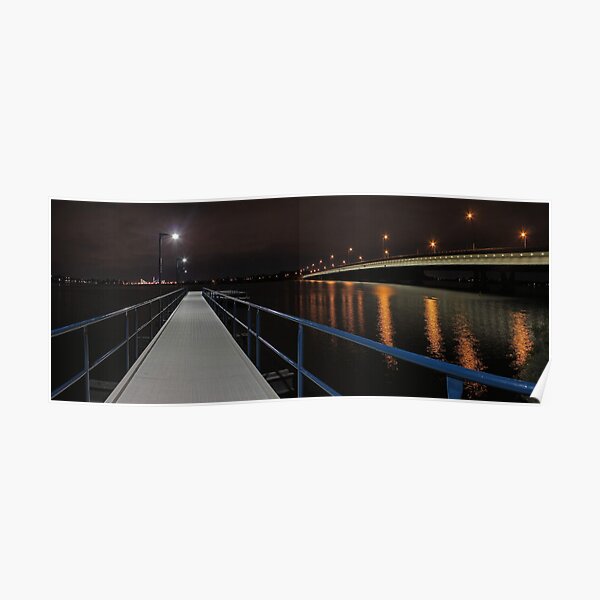 "New Mount Henry Bridge Jetty - Western Australia " Poster by EOS20 ...