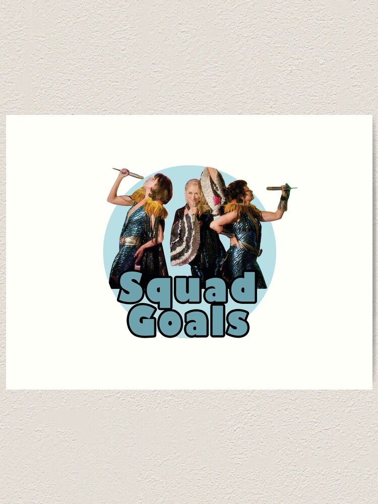 "squad goals" Art Print by aluap106 | Redbubble