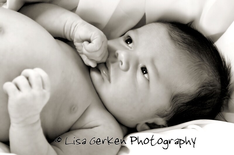 "Pondering Baby" by lisamgerken | Redbubble