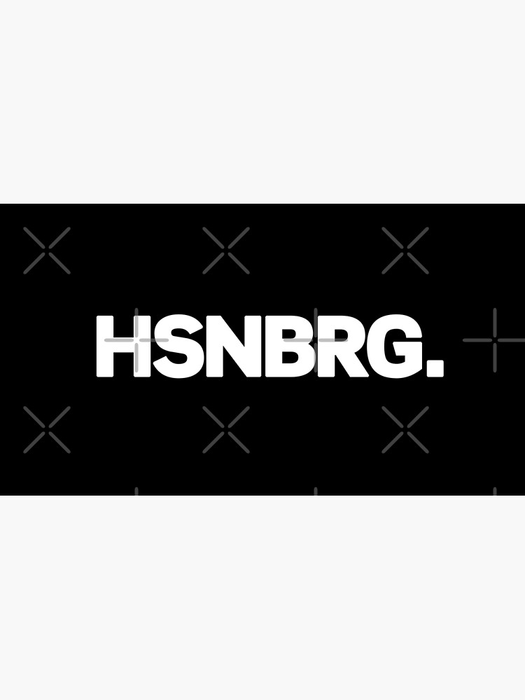 "HSNBRG" Poster for Sale by metropol | Redbubble