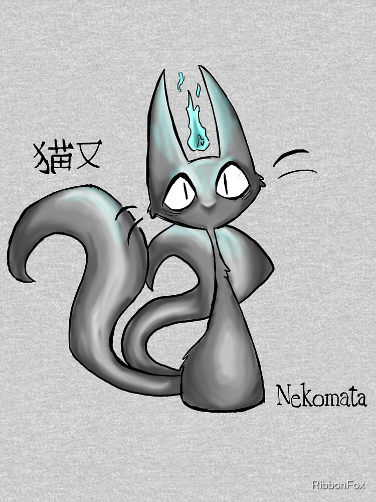 "Nekomata" T-shirt by RibbonFox | Redbubble
