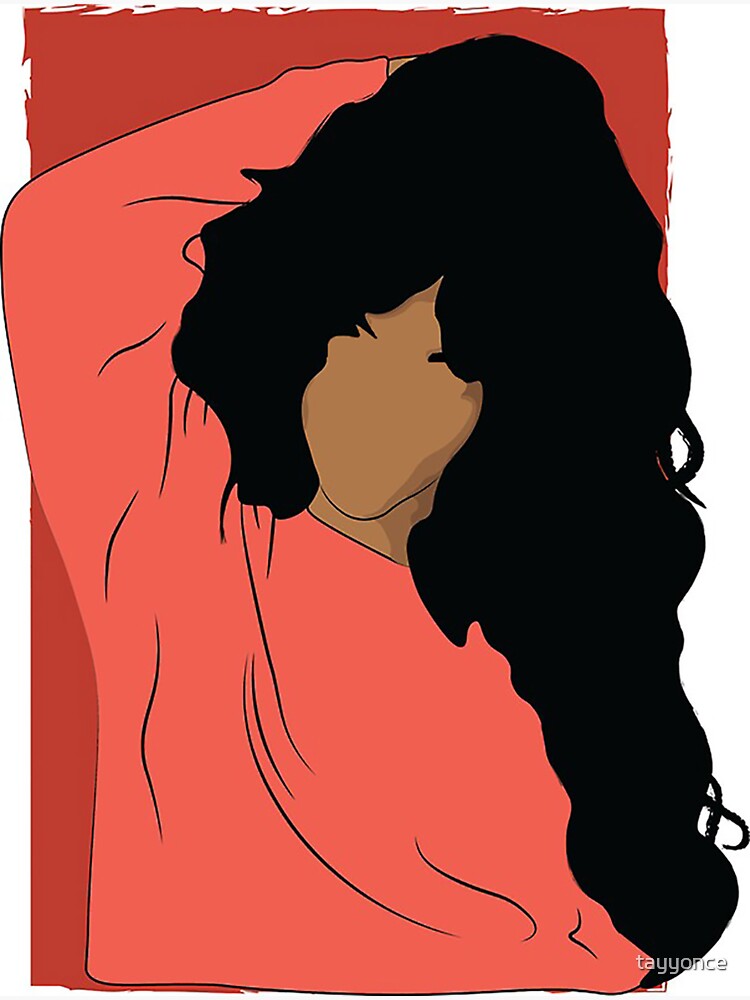 "Faceless SZA" Sticker for Sale by tayyonce | Redbubble