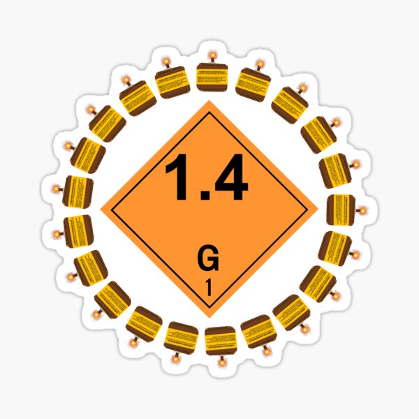 "Pyro ring" Sticker by MasterShong | Redbubble