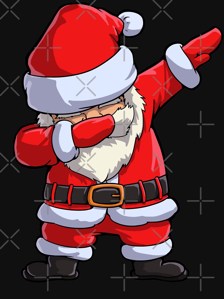 "Dabbing Santa T Shirt Claus Christmas Funny Dab X-mas Gifts Kids Boys ...