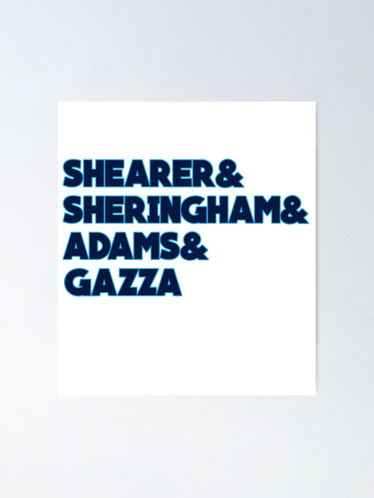 "Euro 96 England Stars" Poster by FootballArcade | Redbubble