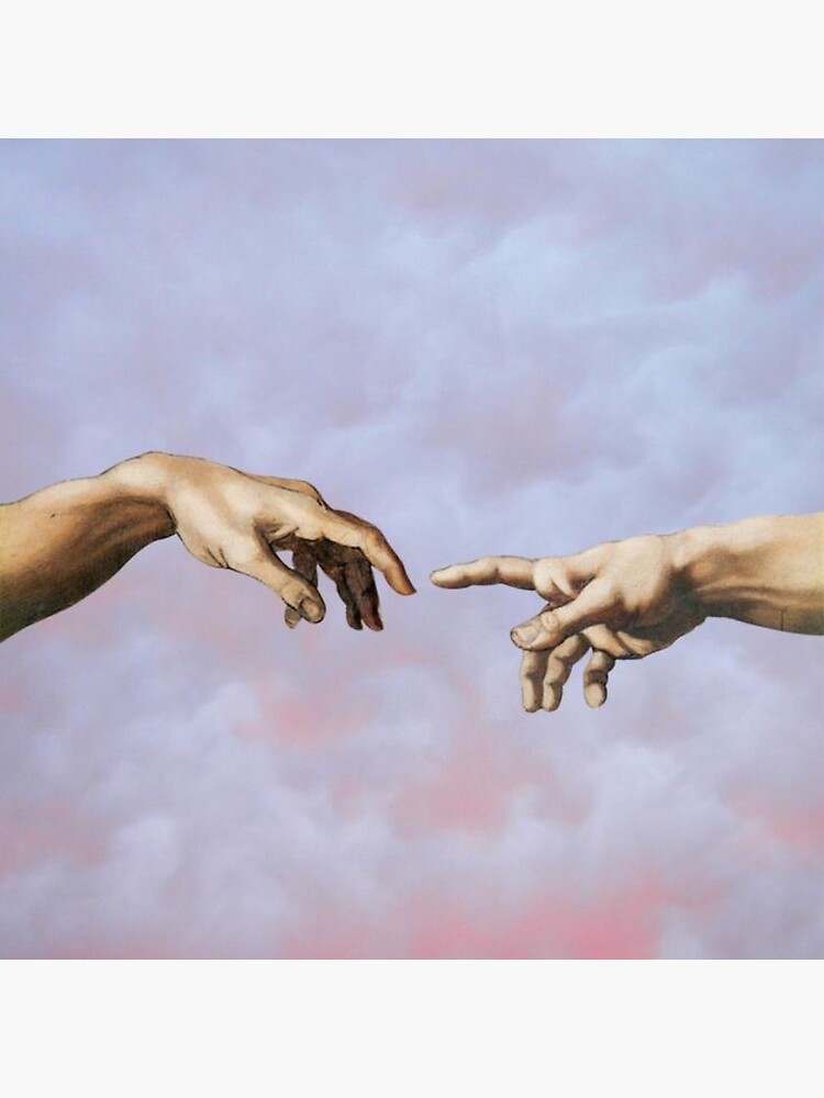 "creation of adam" Canvas Print by tropicalnoot | Redbubble