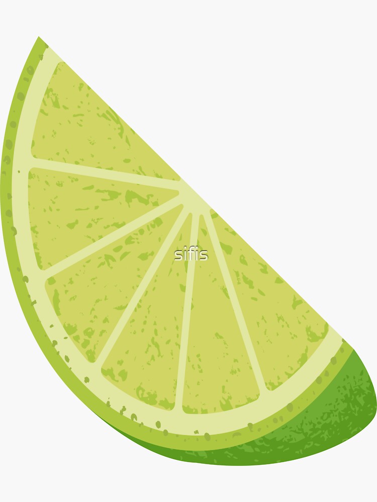 "Lime Slice" Sticker by sifis | Redbubble