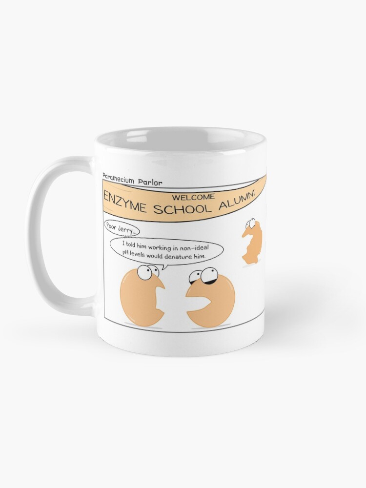 "Enzyme Gossip" Mug by amoebasisters | Redbubble