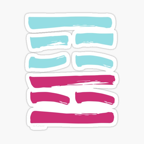 "22 Grace I Ching Hexagram" Sticker by SpiritStudio | Redbubble