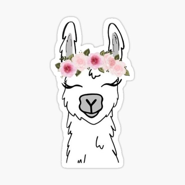 Llama Stickers | Redbubble
