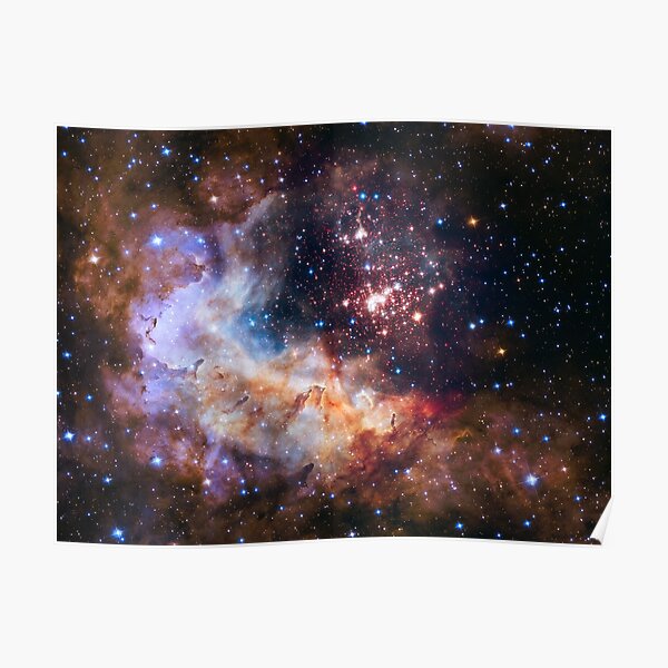 "Westerlund 2 Star Cluster " Poster by forgottenbeauty | Redbubble