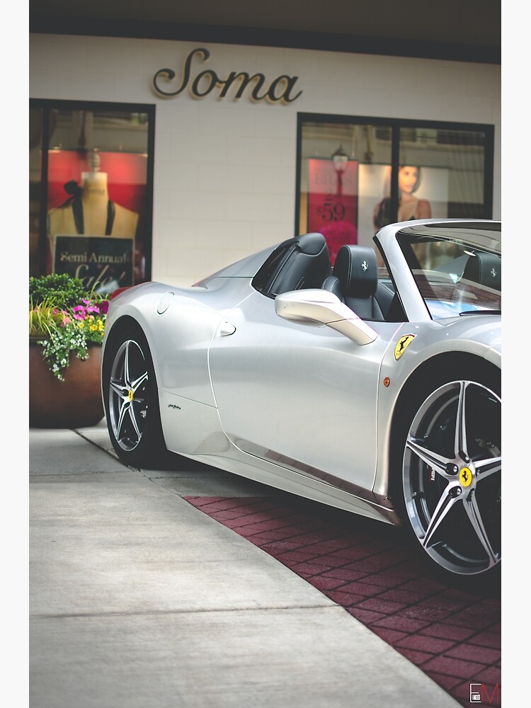 "Ferrari 458 Spider" Poster by ethanphotos | Redbubble