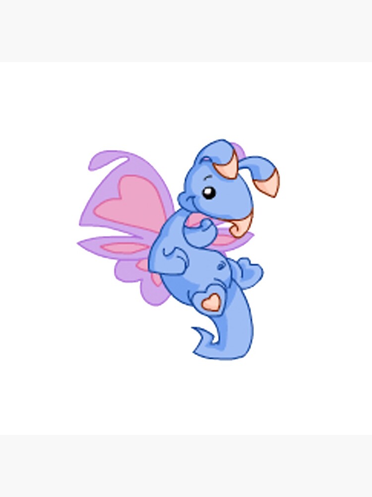 "Neopets- UC Blumaroo" Poster for Sale by ienjoydogs | Redbubble