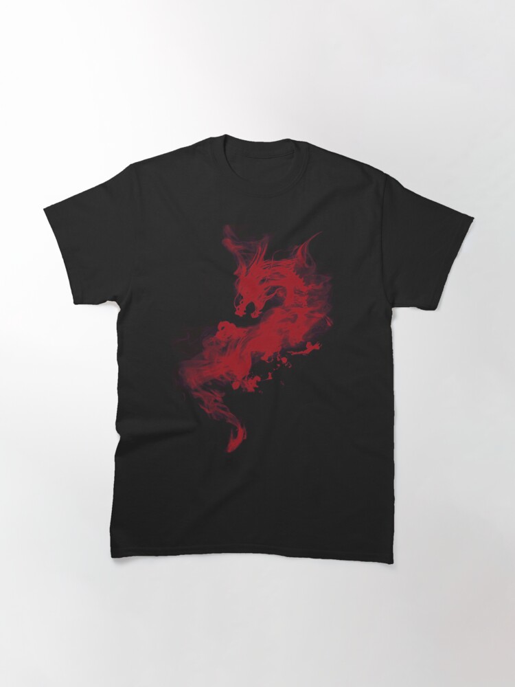 "dark red dragon" T-shirt by calinedesign | Redbubble