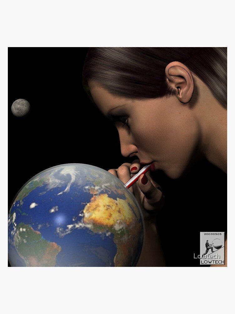 "Good to the last drop" Sticker for Sale by Lowtech | Redbubble