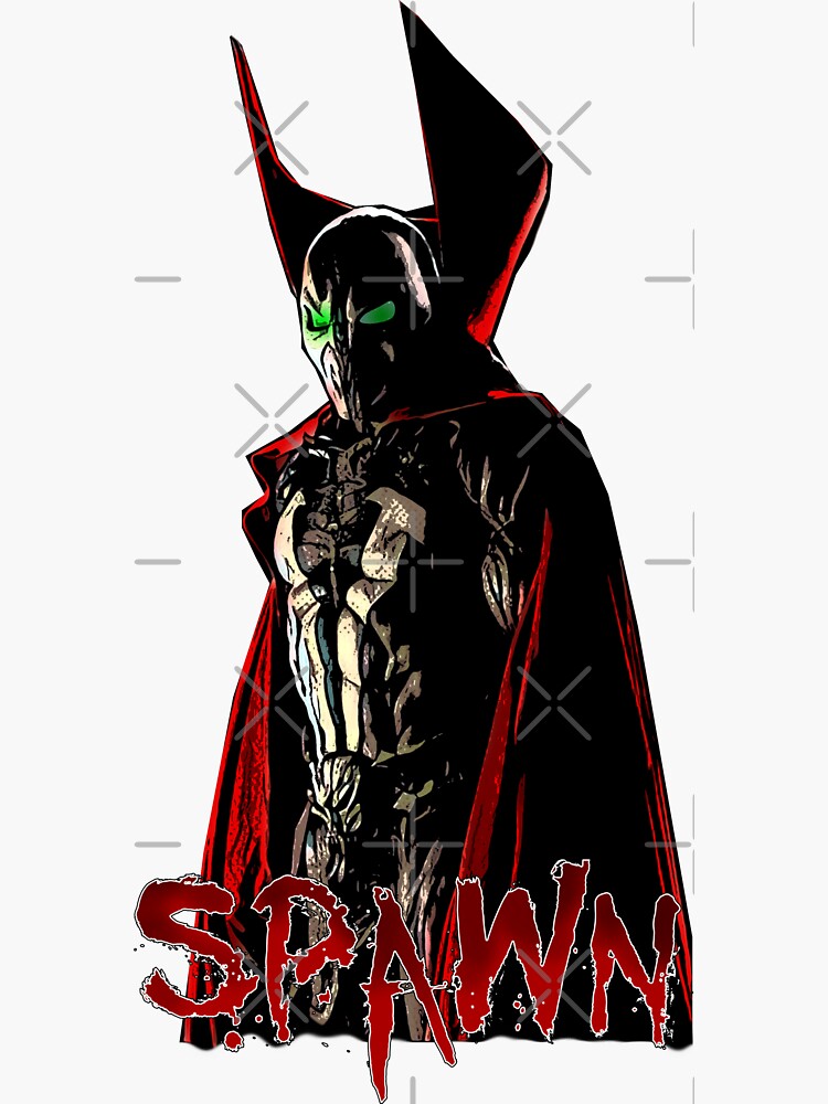 "spawn" Sticker by JTK667 | Redbubble