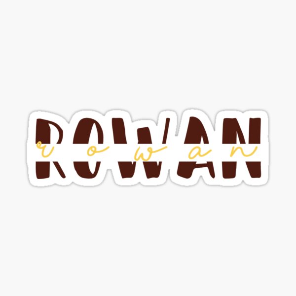 "Rowan University" Sticker for Sale by sflissler | Redbubble