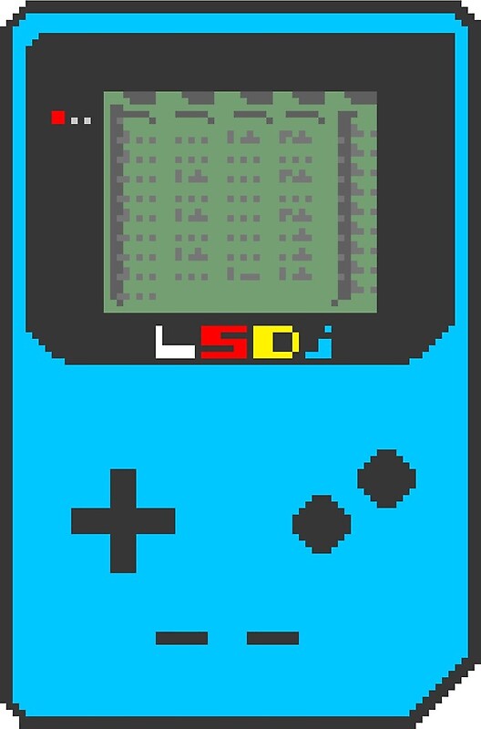 "LSDj Gameboy Color 8-Bit Music Tracker Sticker" by ArchetypeNoir ...