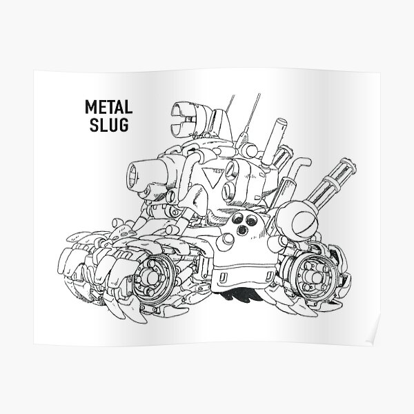 Metal Slug Posters | Redbubble