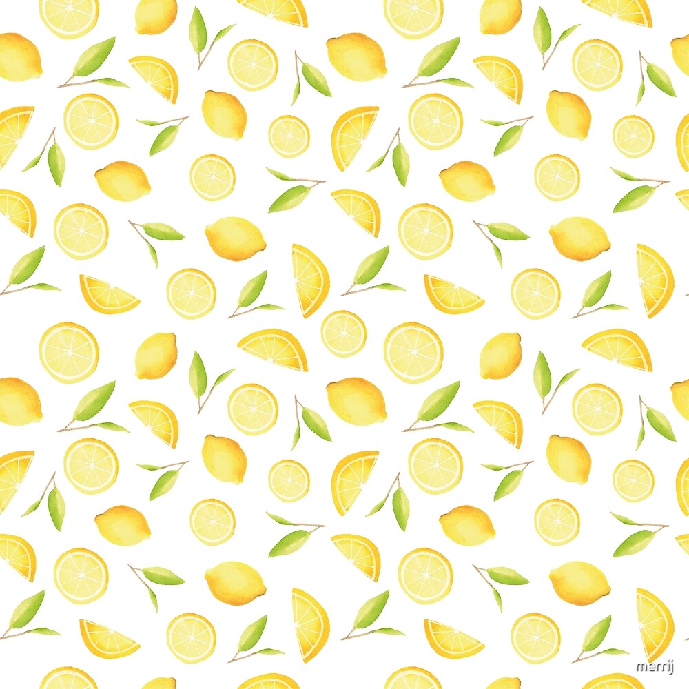 "Happy Lemons" by merrij | Redbubble