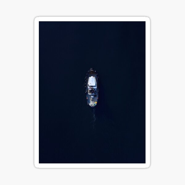 "Tug Boat Life" Sticker for Sale by The-Drone-Man | Redbubble