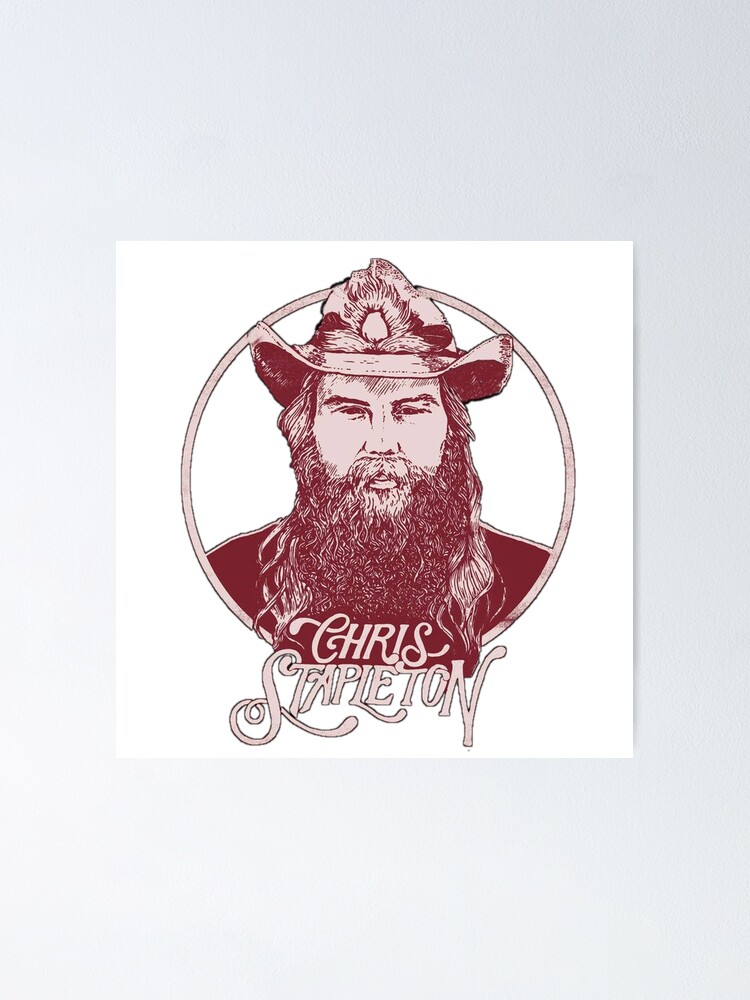 "Chris Stapleton Tour Band Music by Vina" Poster for Sale by ...