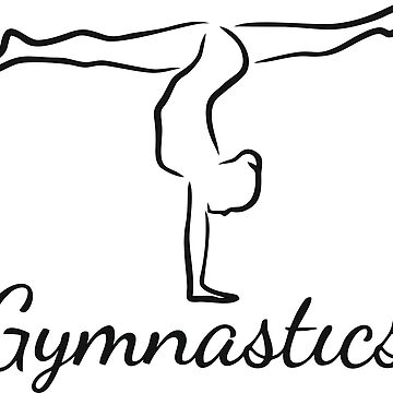 Sticker for Sale mit "Turnen, Turnerin" von claudiasartwork | Redbubble