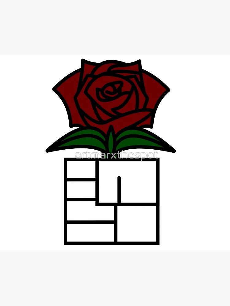 "DSA Rose" Framed Art Print by artmarxthespot | Redbubble