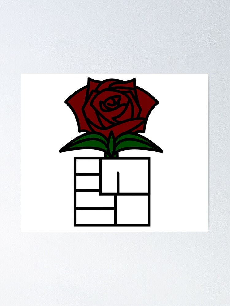 "DSA Rose" Poster by artmarxthespot | Redbubble