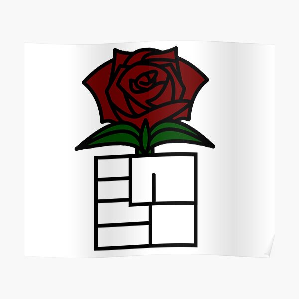 "DSA Rose" Poster by artmarxthespot | Redbubble