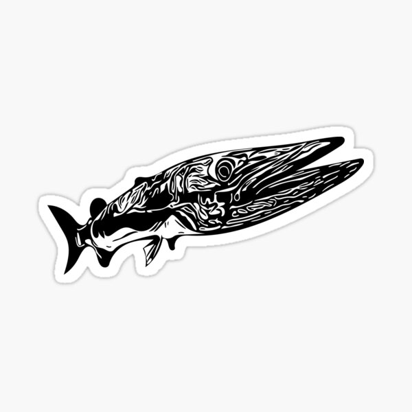 "barracuda" Sticker for Sale by EK-Design24 | Redbubble
