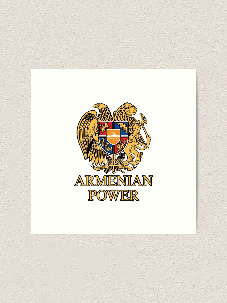 "Armenian Power" Art Print for Sale by lyovajan | Redbubble