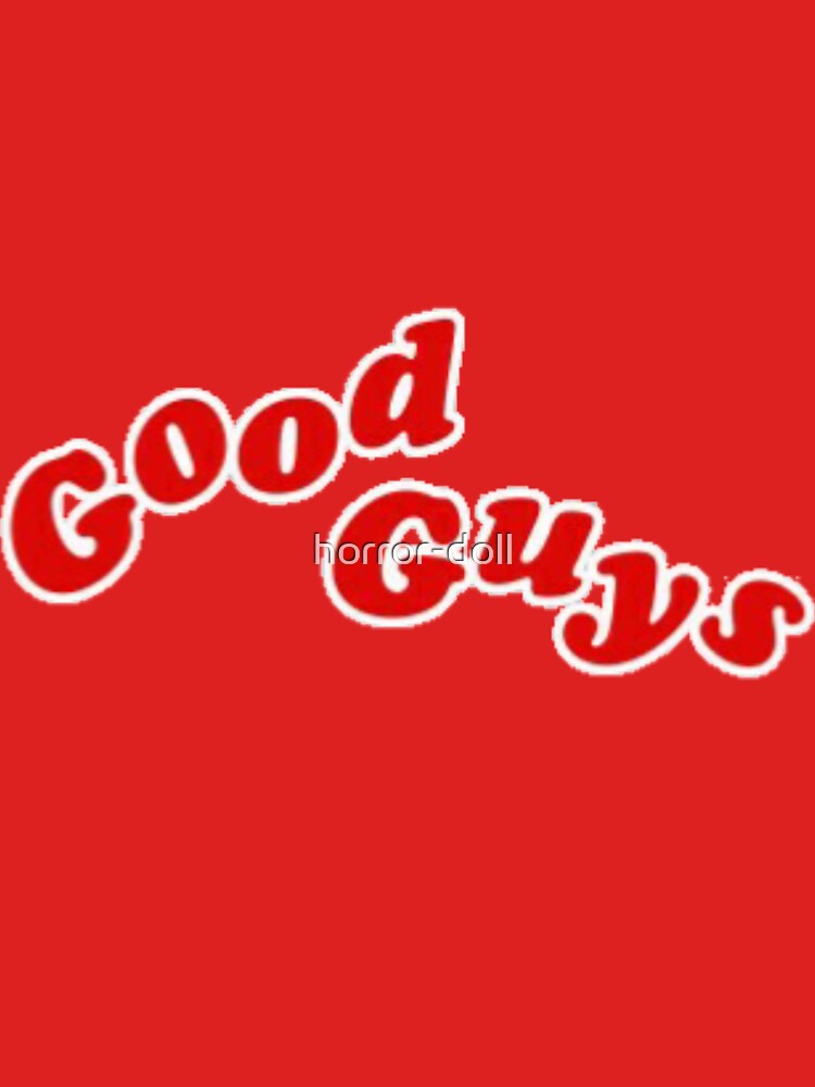 "Good Guys sticker" Essential T-Shirt for Sale by horror-doll | Redbubble