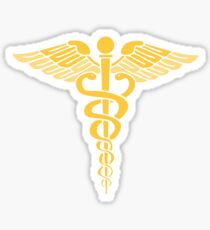 Caduceus Stickers | Redbubble