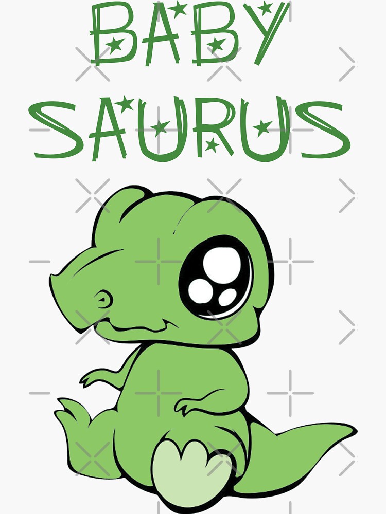 "Maternity and baby - Babysaurus" Sticker for Sale by aussieforgood ...